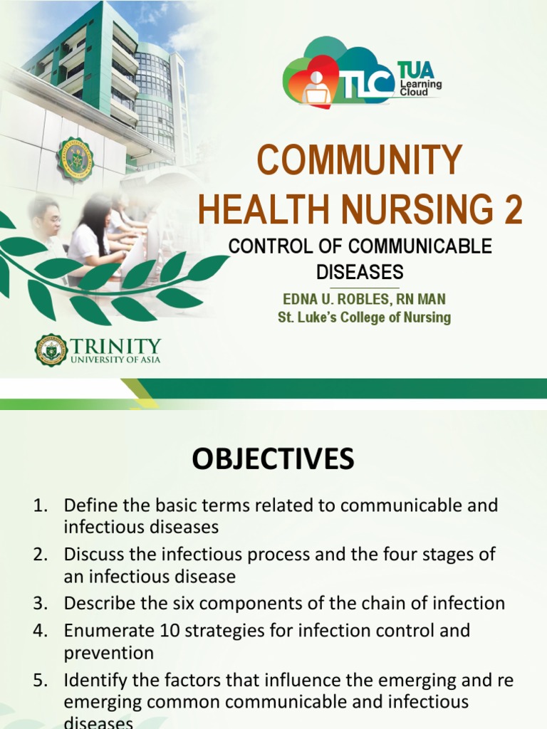 Infection Control in Community Health | PDF | Infection | Tuberculosis