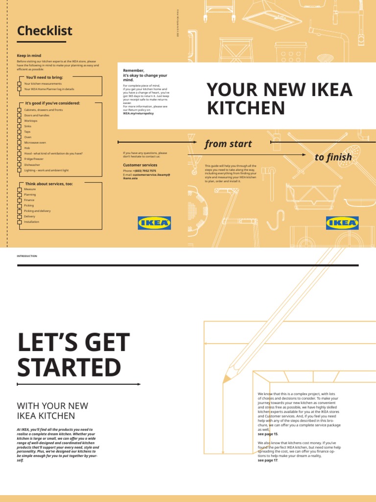 Checklist: Your New Ikea Kitchen | PDF | Countertop | Kitchen