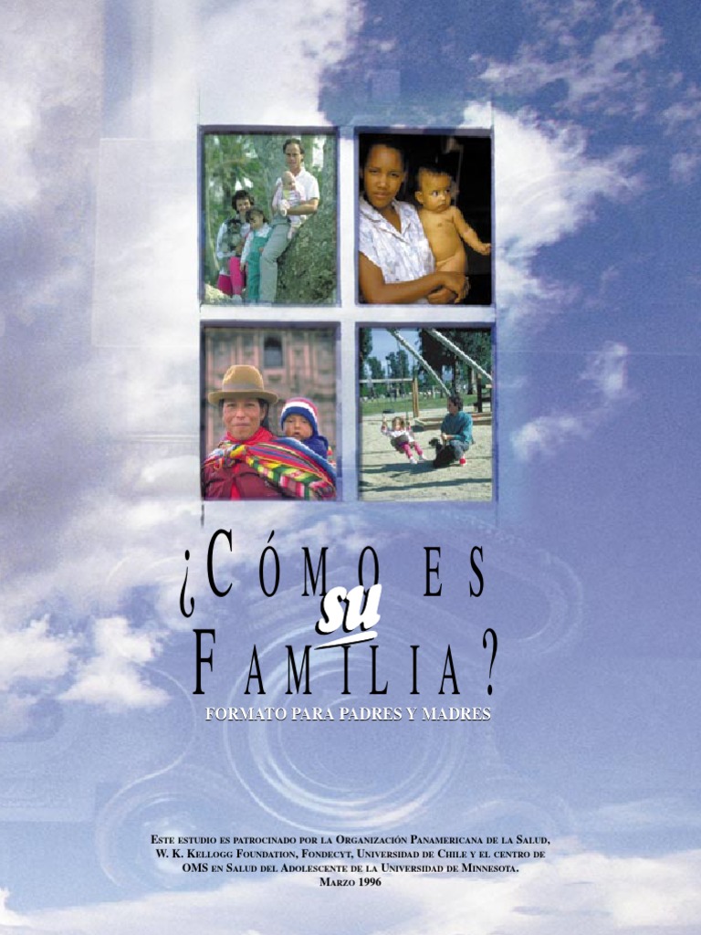 Cómo es tu familia: Encuesta familiar | PDF | Sicología