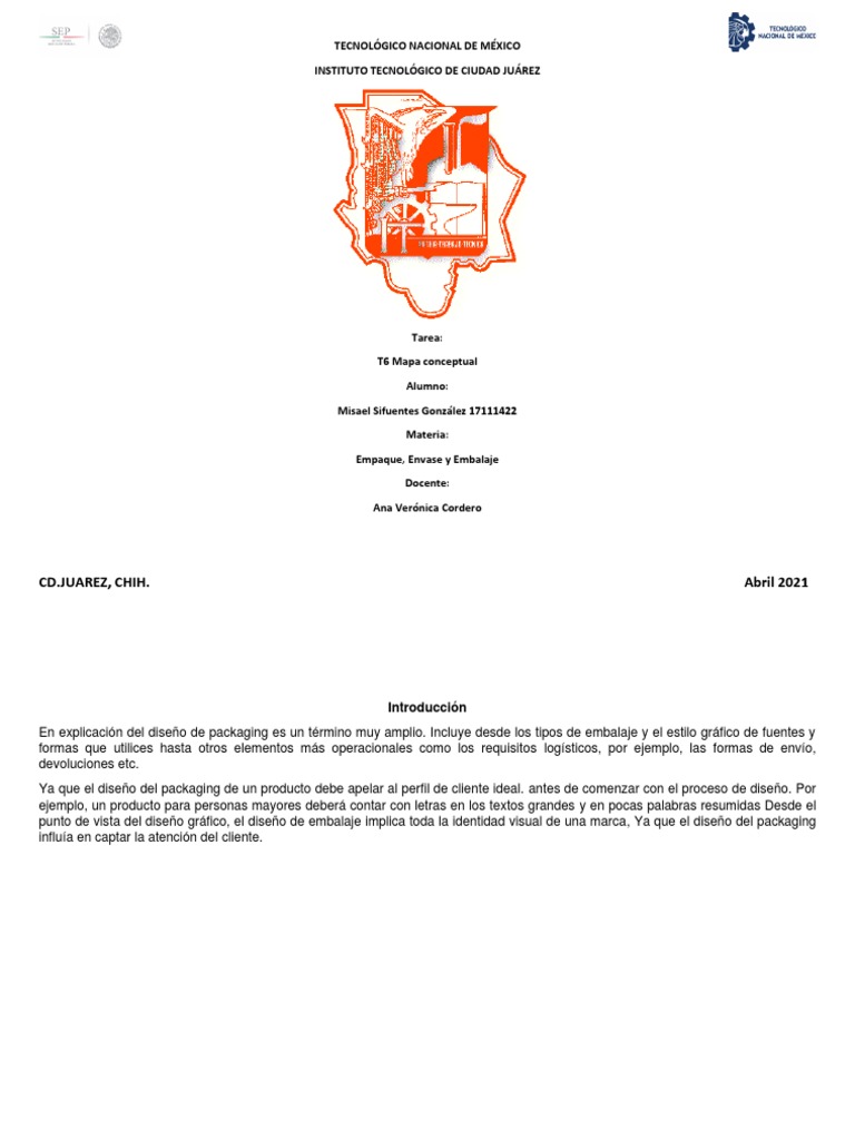 T6 Mapa Conceptual | PDF | Diseño | Marca