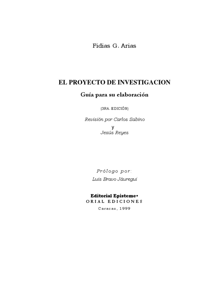 Proyecto de Investigacion Libro | PDF | Muestreo (Estadísticas) | Hipótesis
