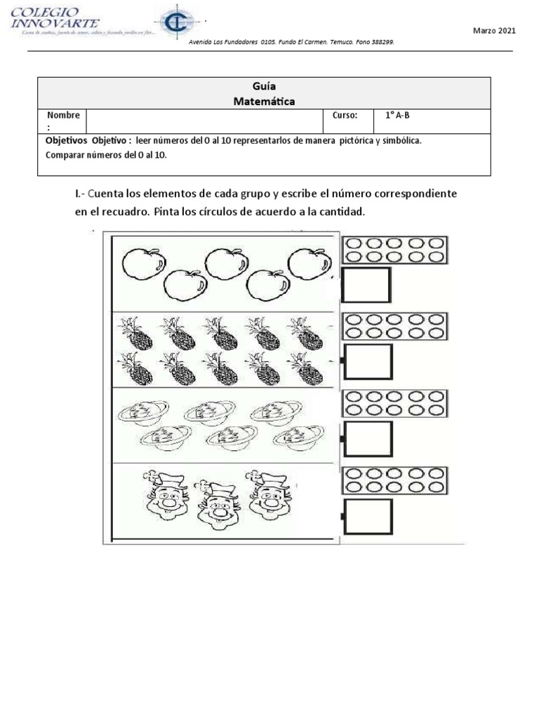 Guia Matemática | PDF