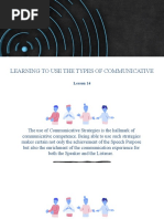 7 Types of Communicative Strategies | PDF | Nonverbal Communication ...