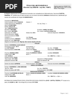 DDJJ EXTRAVIO CEDULA-TITUTLO-PLACAShh | PDF | Finanzas y dinero