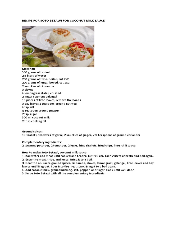 Resep Bahasa Inggris | PDF | Food Ingredients | Foods