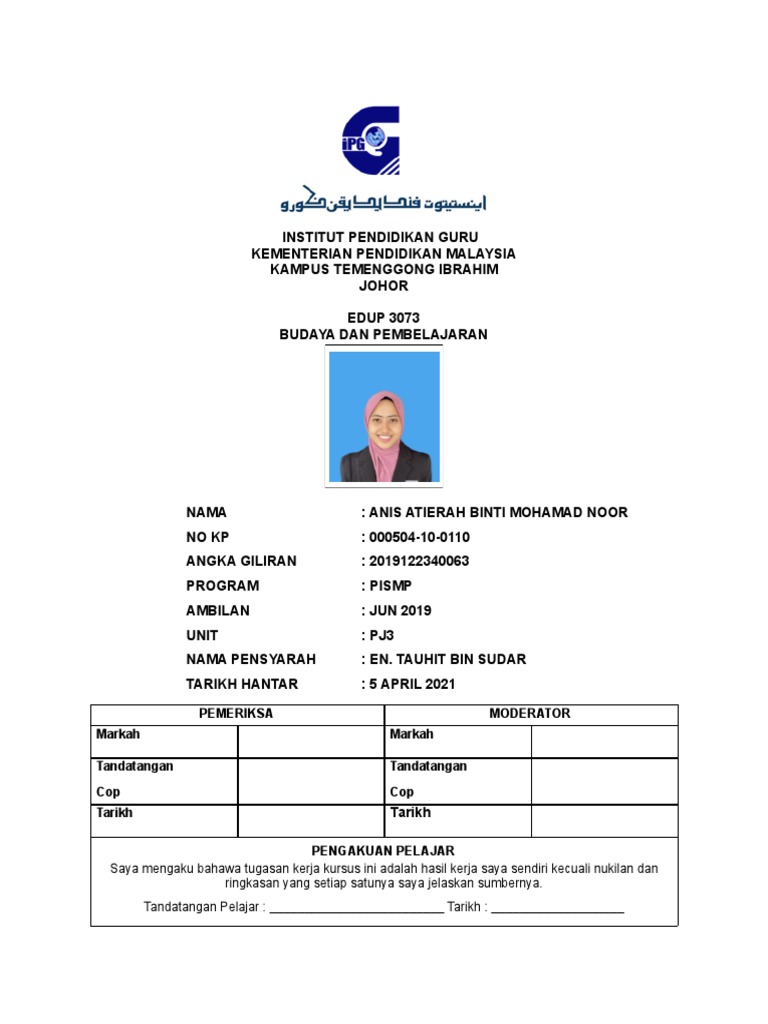 Tugasan 2 Edup 3073 | PDF