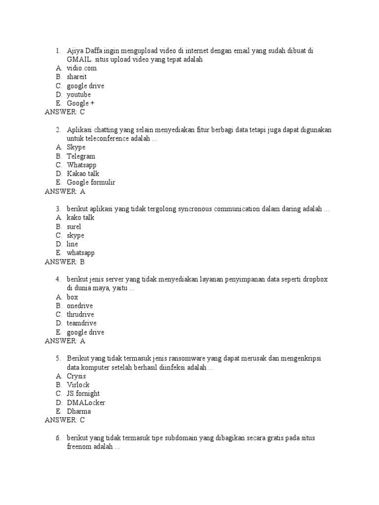Pas Simdig | PDF | Komputer