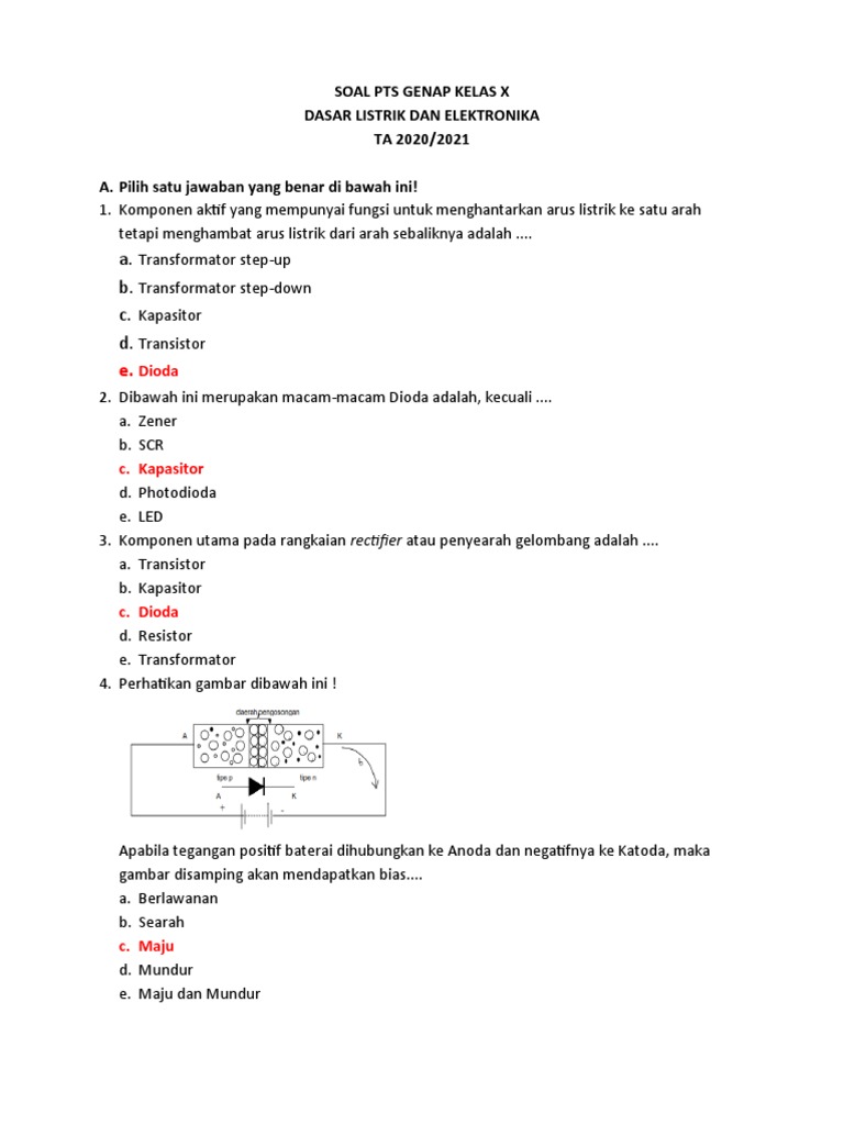 Soal PTS Genap Dle X Tei | PDF | Metode & Bahan Ajar | Teknologi & Rekayasa
