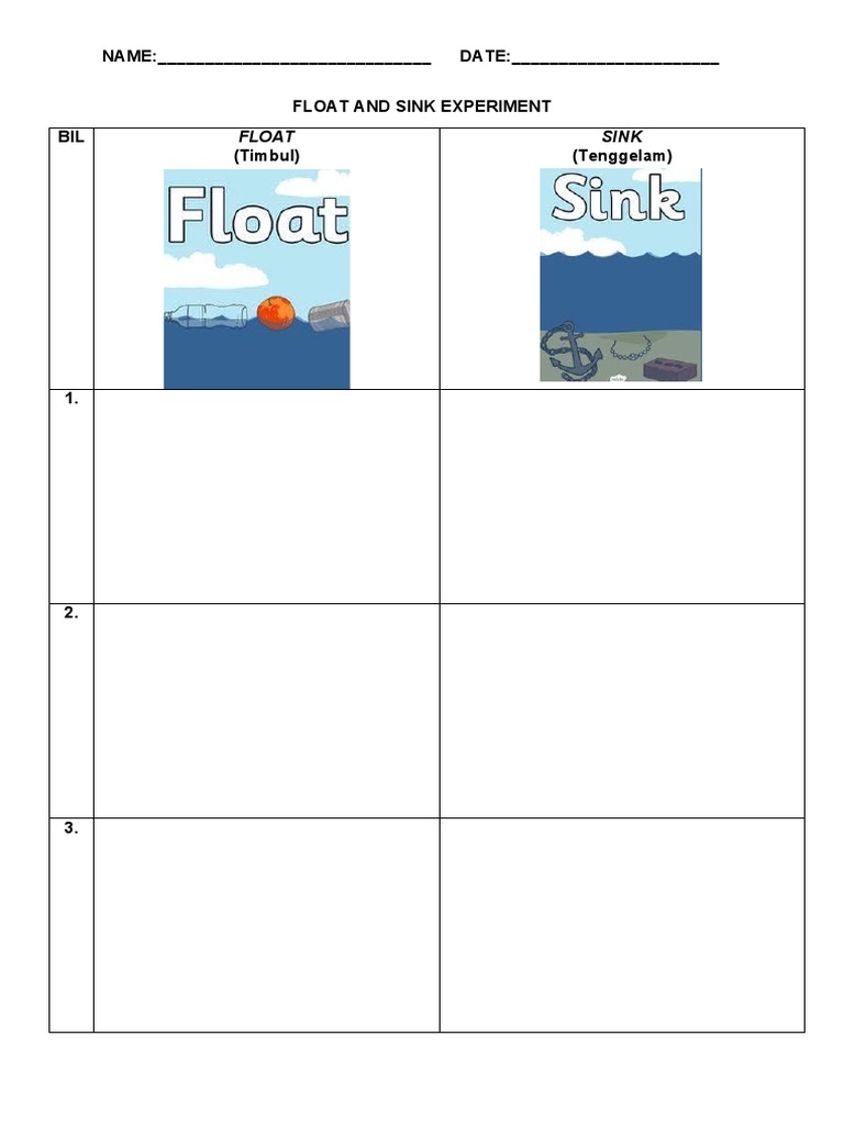 Float Sink | PDF