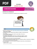 DIA 4 SESION DE APRENDIZAJE Elaboramos Un Díptico para Favorecer La Toma de Decisiones en Las ...