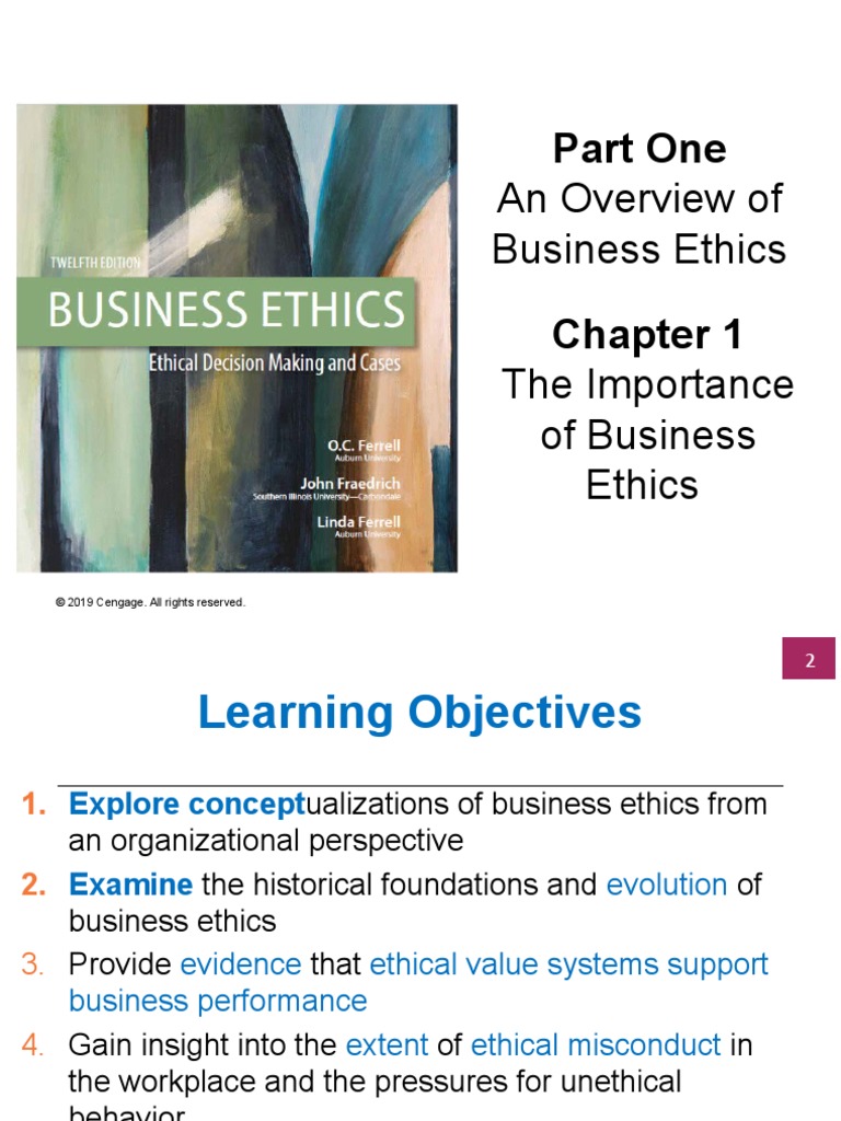 Ch01 Final R | PDF | Business Ethics | Corporate Social Responsibility