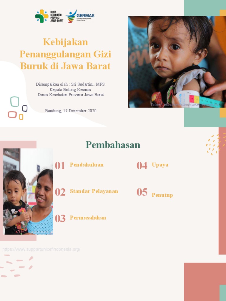 Materi PPT Kebijakan Gizi Buruk | PDF
