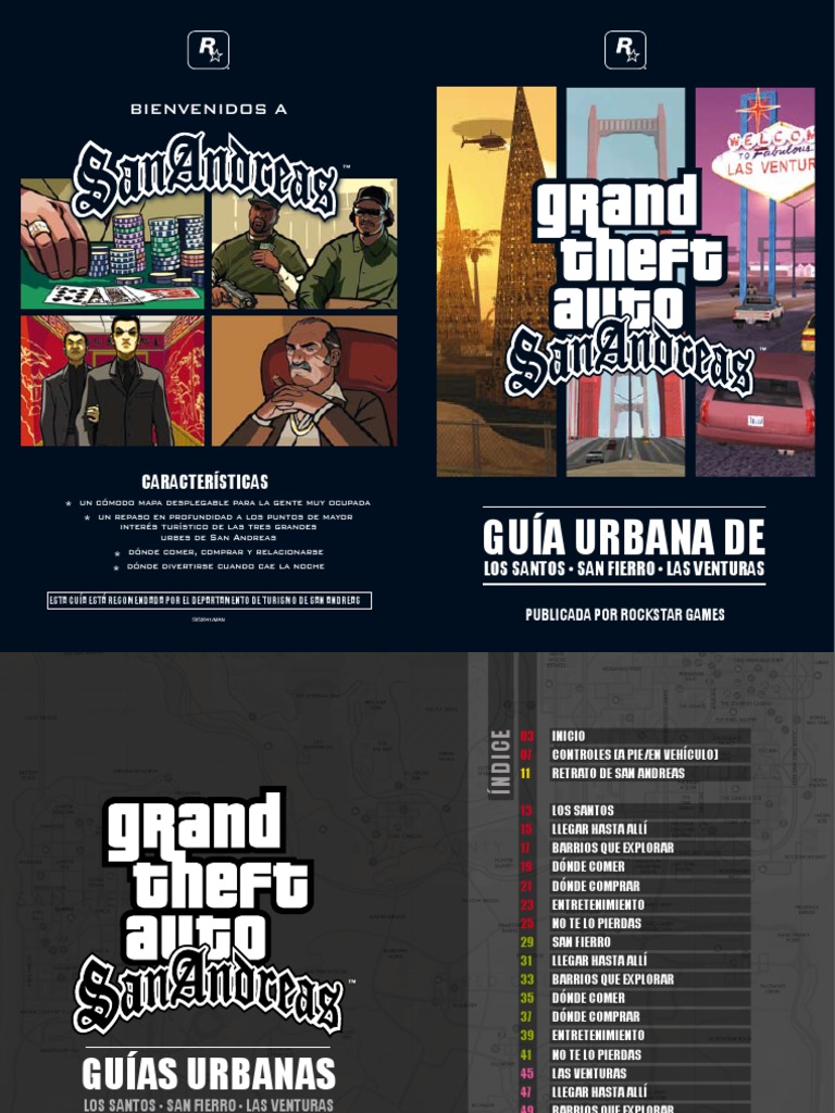 Guia Urbana de Gta San Andreas | PDF | Windows Vista | Monitor de computadora
