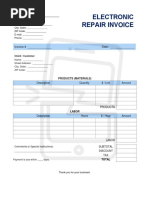 Concrete Invoice Template | PDF | Finance & Money Management