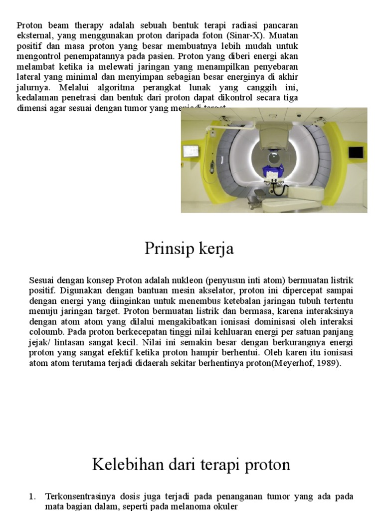 Keunggulan dan Kekurangan Terapi Proton | PDF