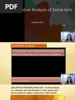 Salt Analysis Ncert | PDF