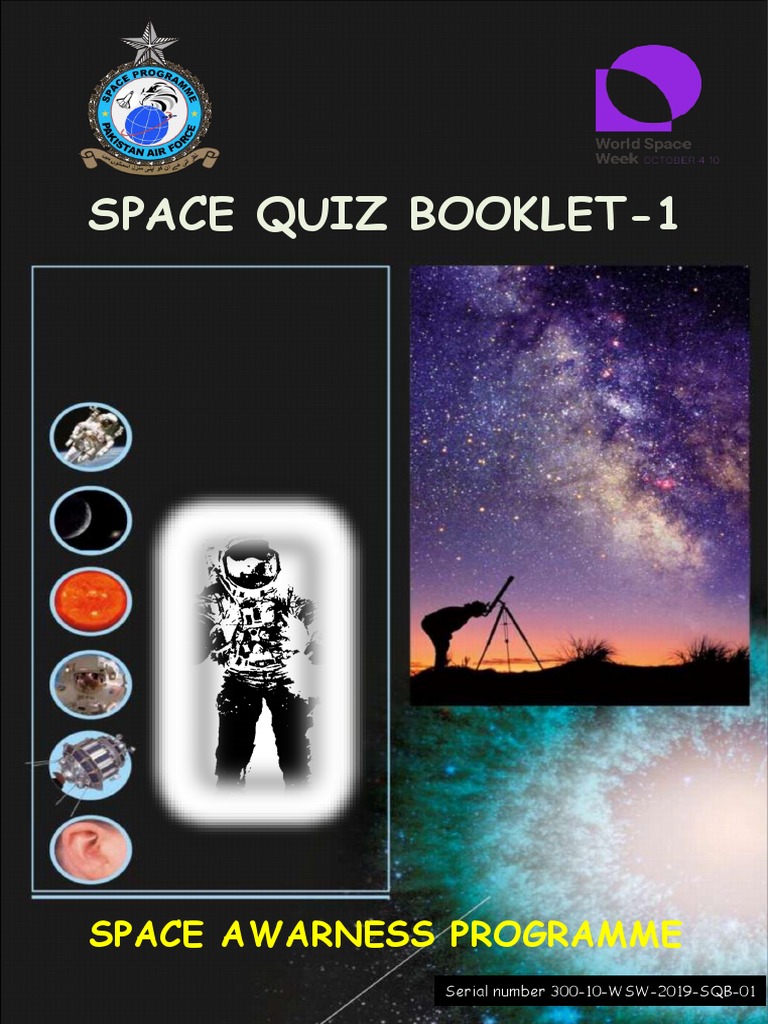 790022quiz Booklet-1 Complete - Basic Definitions & Space Knowledge ...