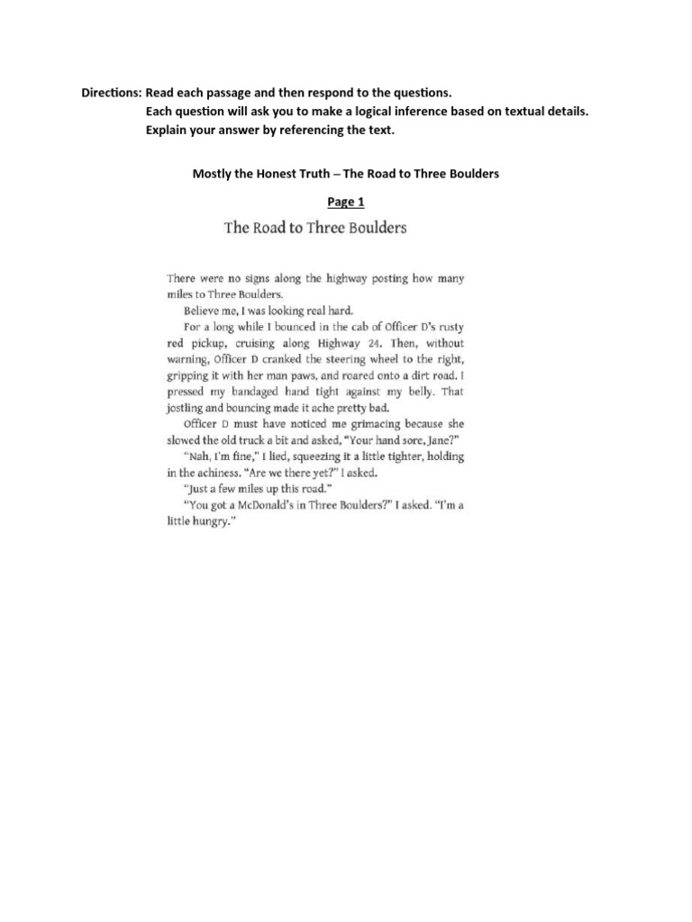 Mostly The Honest Truth Practice | PDF