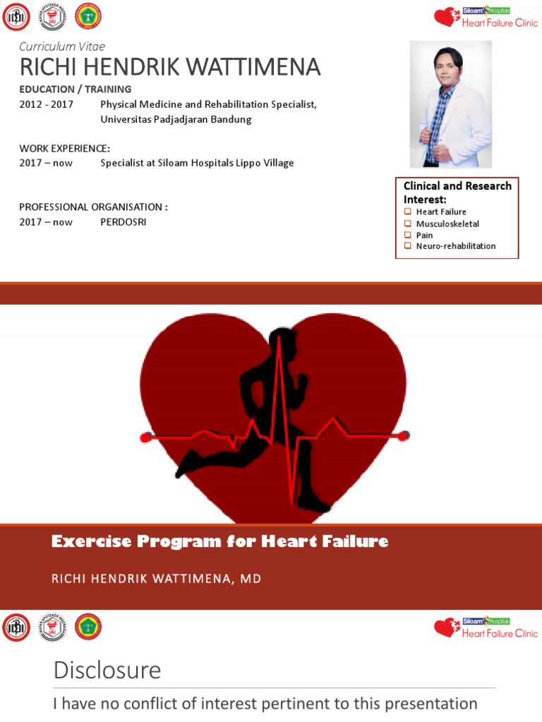 Exercise Program For Heart Failure Patients | PDF | Heart Failure ...
