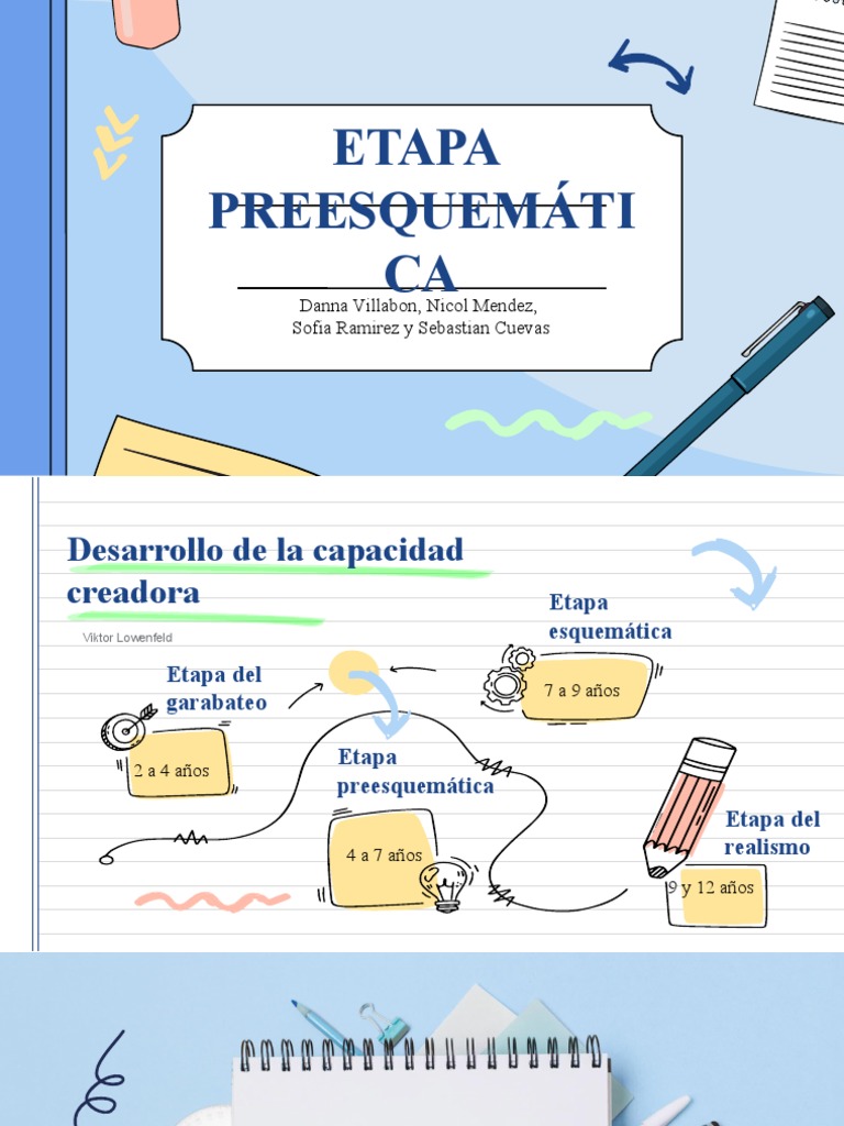 Etapa Preesquemática en Dibujo Infantil | PDF | Color | Educación de la ...