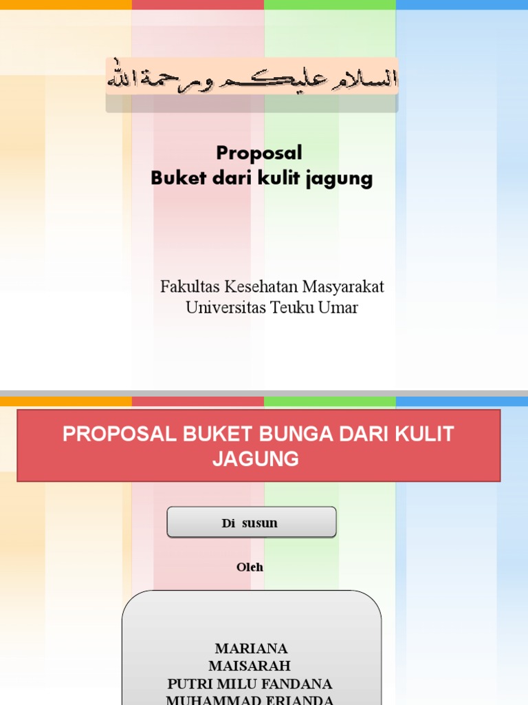 Proposal Buket Bunga | PDF