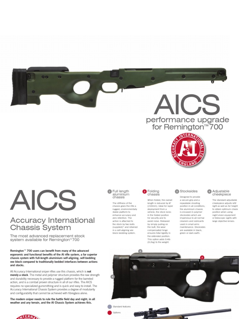 Aics Brochure | Download Free PDF | Chassis | Rifle