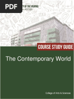The Contemporary World Syllabus | PDF | Economic Globalization | World ...