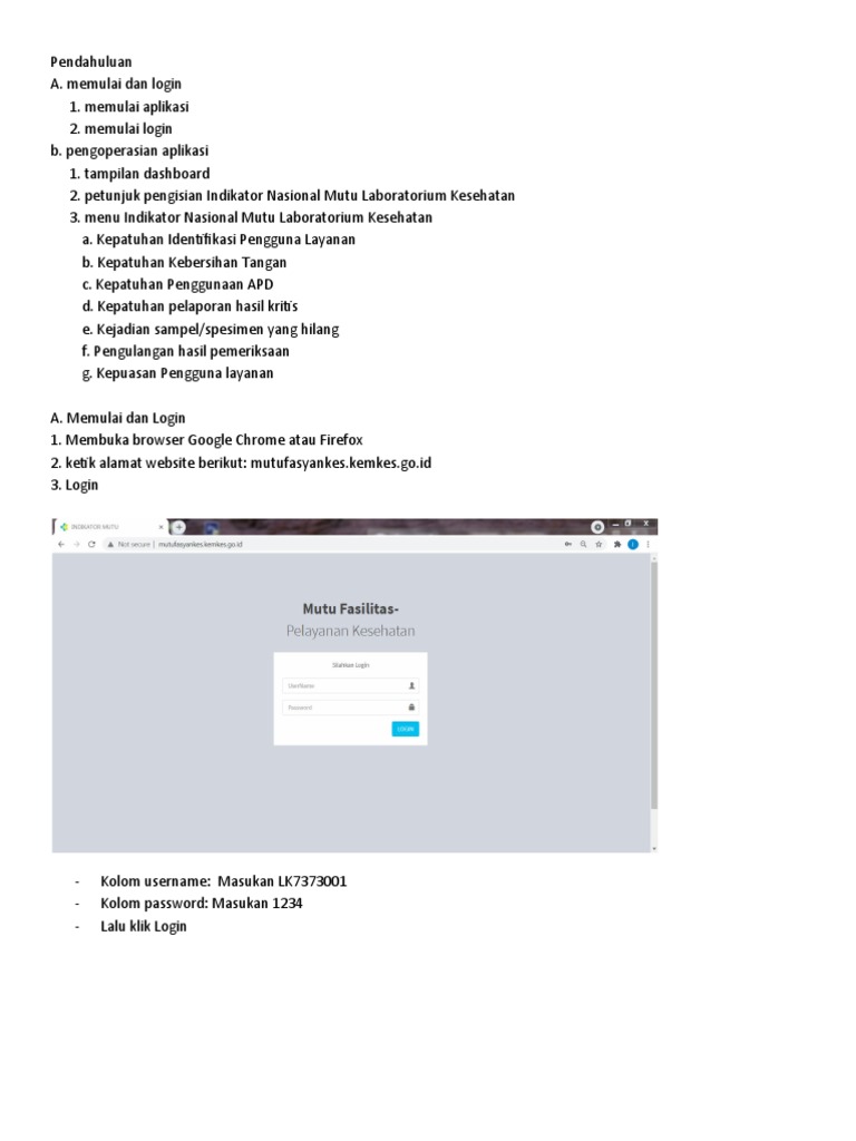 Panduan Penggunaan Aplikasi INM | PDF | Teknologi & Rekayasa