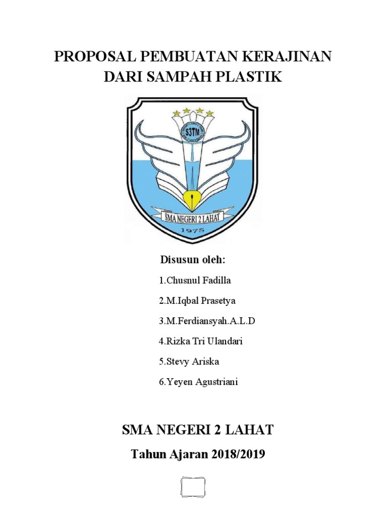 Proposal Tas Plastik k3 | PDF