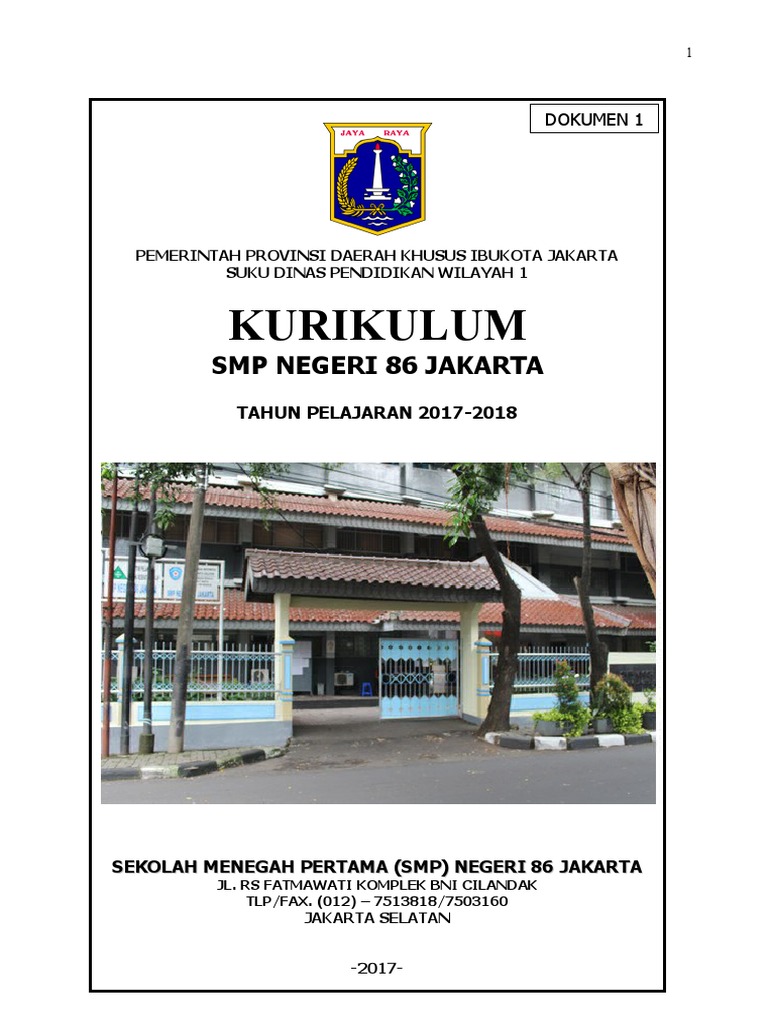 KTSP SMP 86 Ok | PDF | Ilmu Sosial