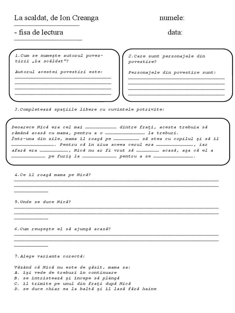 La Scaldat FISA DE LECTURA | PDF