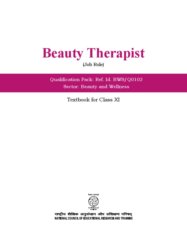 Beauty Therapist: Textbook For Class XI | PDF | Vocational Education ...