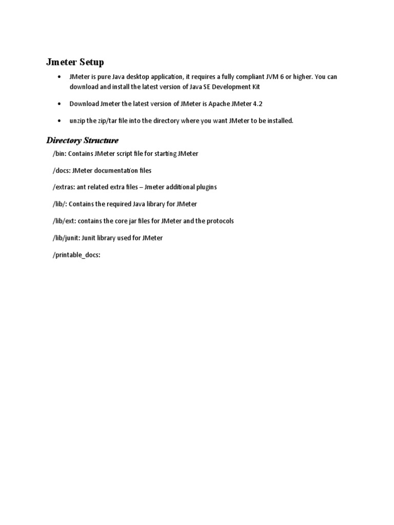 Jmeter Setup and Components Guide | PDF | X Path | Software Engineering