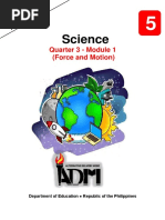 General Physics 1: Quarter 1 - Module 3 | PDF | Velocity | Speed