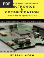 BEL Previous Year Question Papers-Electronics | PDF | Amplifier ...