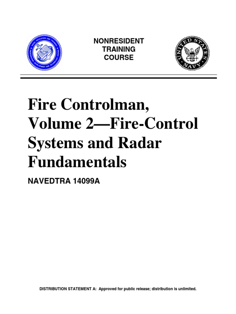 Fire Controlman Radar Systems Overview | PDF | Radar | Antenna (Radio)