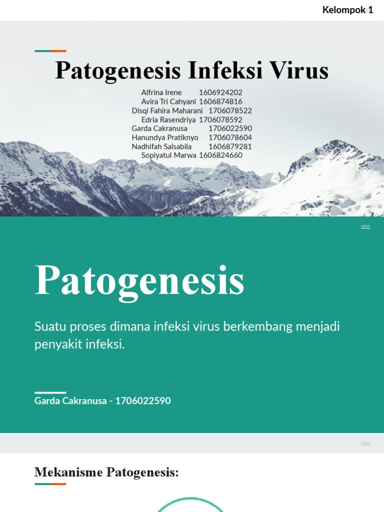Patogenesis Infeksi Virus | PDF