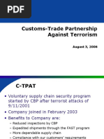 INT0010A: Corporate C-TPAT Procedure Manual Revised 2015 | PDF ...