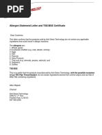 Halal Statement Template | PDF