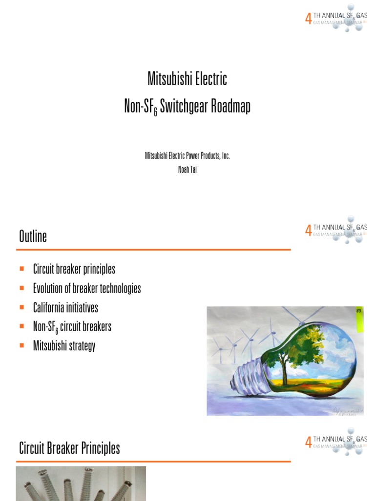 Tai - Mitsubishi Electric Non-SF6 Switchgear Roadmap Rev 1 | PDF ...