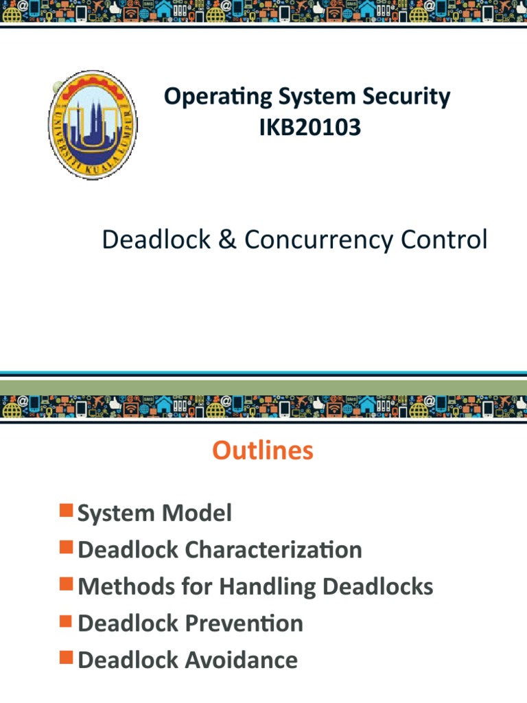 Oss Lecture 03 Deadlock Concurrency Control L01 Pdf Process Computing Concurrency