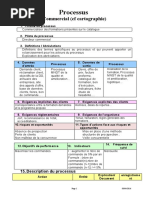Fiche de Processus Production | PDF | Gestion de la relation client ...