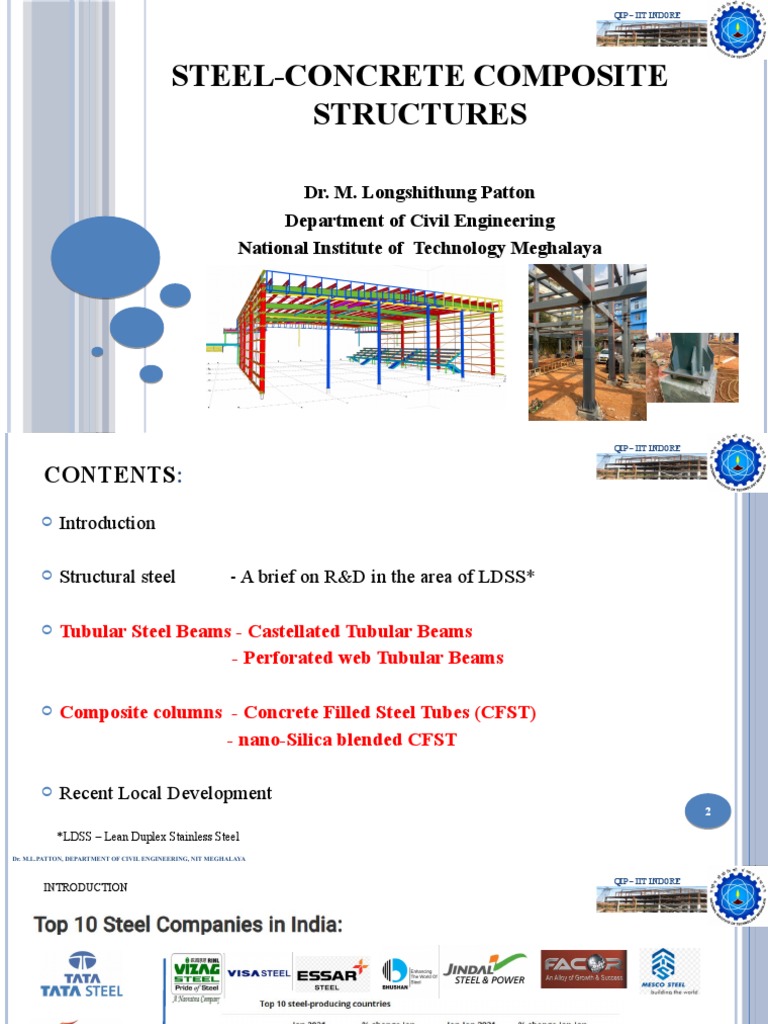Qip (Iit Indore) - Steel-Concrete Composite Structures | PDF | Beam ...
