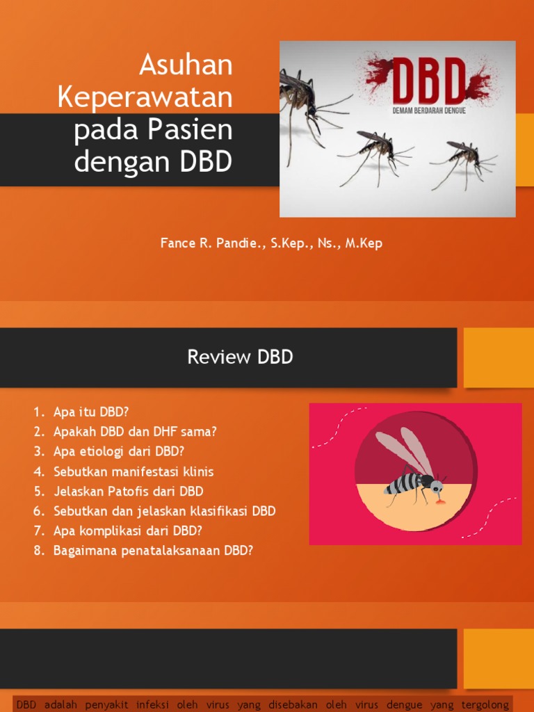 Asuhan Keperawatan Pada Pasien Dengan DBD | PDF