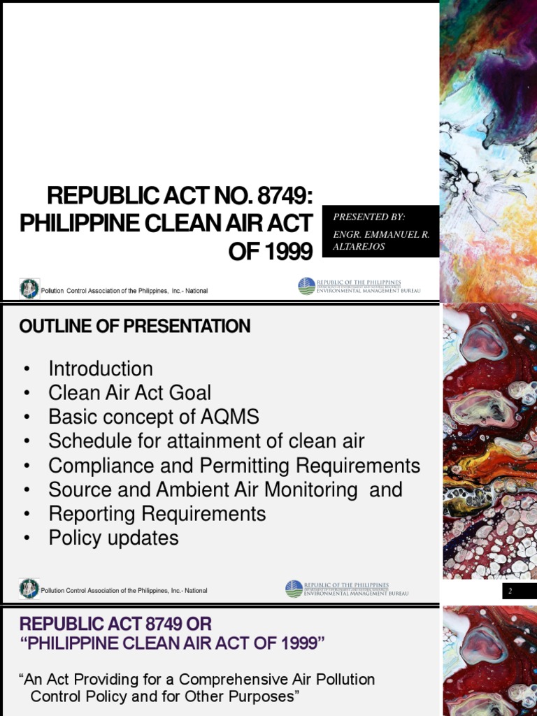 2020 Ra 8749 | PDF | Air Pollution | Regulatory Compliance