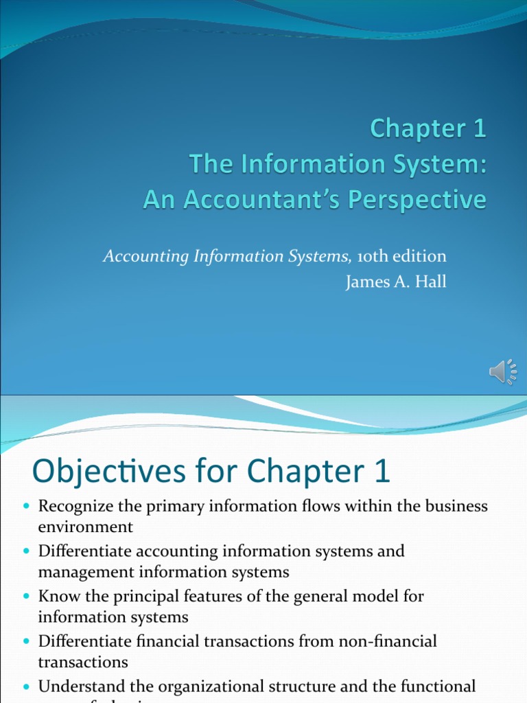 Accounting Information Systems: An Overview of Key Concepts and the ...