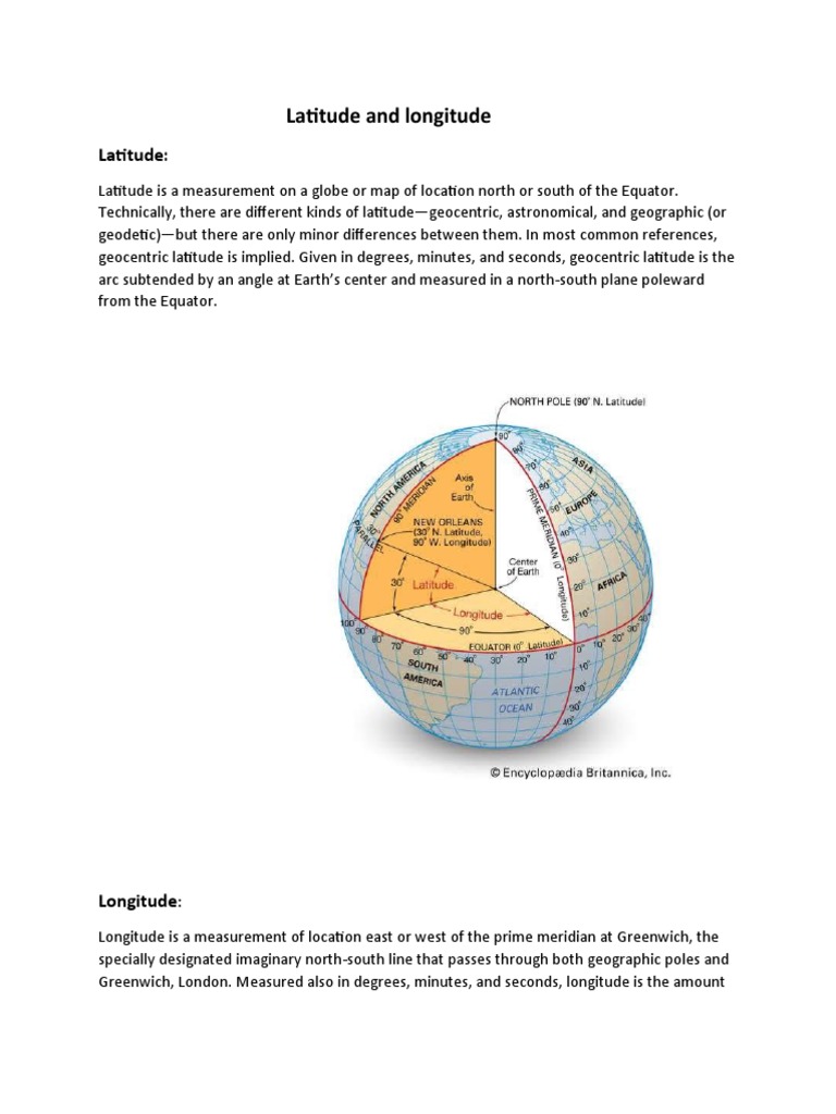Understanding the Importance of Latitude and Longitude for Water ...