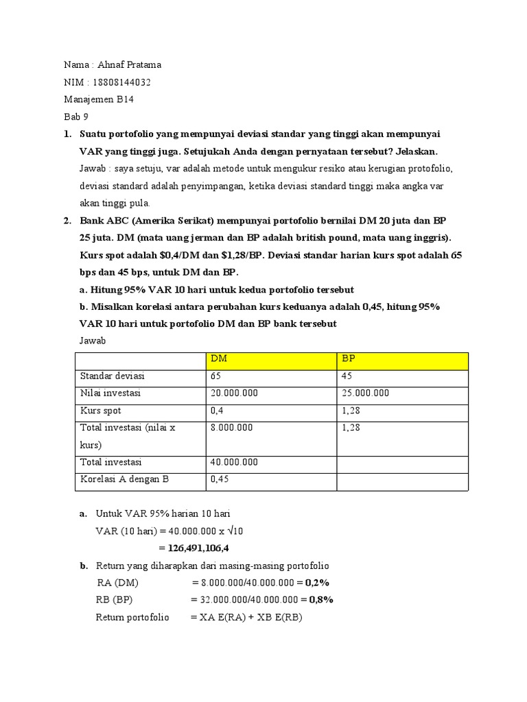 Ahnaf Pratama 18808144032 MNJ Resiko-Dikonversi | PDF | Komputer | Teknologi & Rekayasa