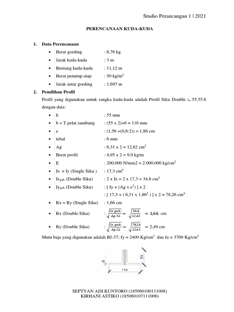 Kuda-Kuda Sep Kir | PDF | Metode & Bahan Ajar | Sains & Matematika
