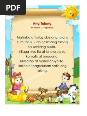 Maikling Kwento Set 2 Free Download Ready To Print Ng At Nang/